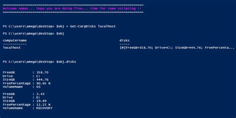 Get Disk Size The Smart Way Using Powershell Ammar Hasayen