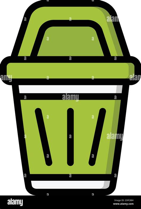Bin Vector Icon Design Illustration Stock Vector Image And Art Alamy