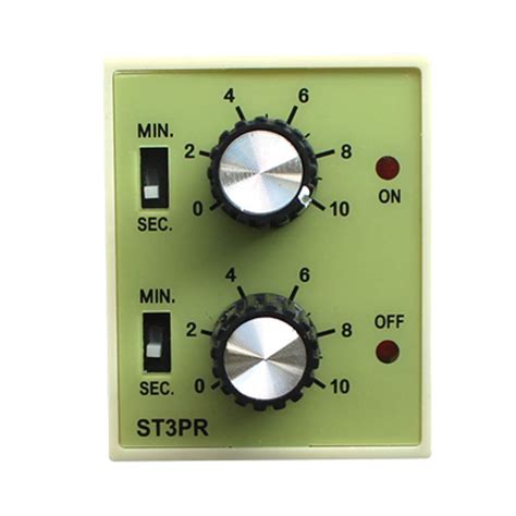 Manhua 220vac Repeat Cycle Relay Timer St3pr Twin Time Delay Desertcart Andorra