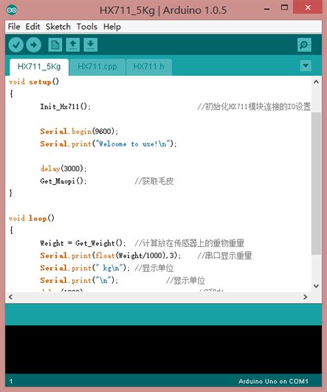 load cell 1kg straight bar with hook hx711 module arduino raspberry pi nodemcu iot
