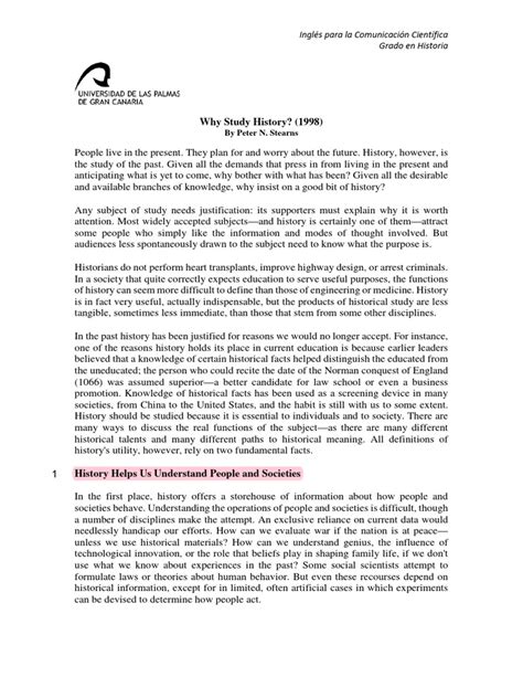 Why History Definition And Fuction Pdf Experience Reason