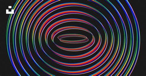 검은색 배경에 여러 가지 색상의 선 원 사진 Unsplash의 무료 둥근 이미지