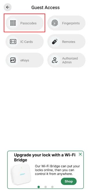 How To Generate Create Modify Or Delete Passcode Sifely Smart Lock