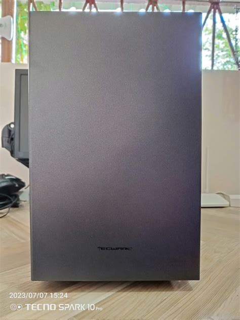 Tecware Fusion Itx Matx Case Grey Computers Tech Parts Accessories Computer Parts On