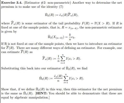 exercise 3 4 estimator 2 non parametric another