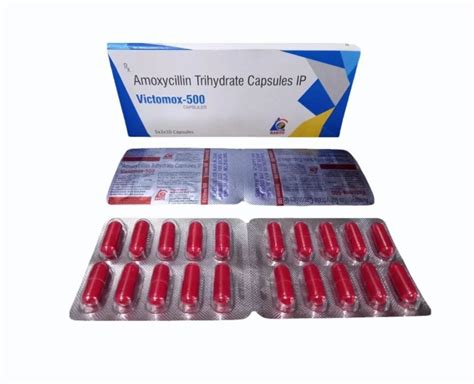 Amoxicillin Trihydrate Capsule 500 Mg At Best Price In Baddi Id 2856297708697