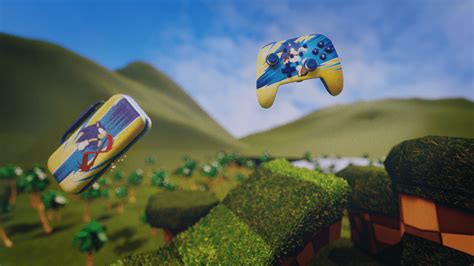 Sonic Controller For Nintendo Switch 3d Animation Behance