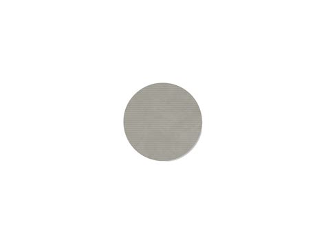 Glasuntersetzer Circle Leder Corduroy Light Grey Ø10cm • Shop Prima Bz