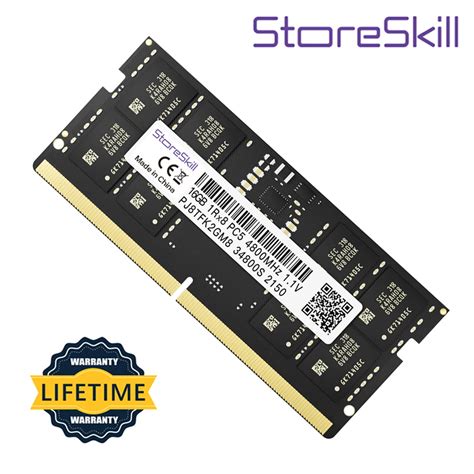 Storeskill Laptop Memoria Ram Ddr5 16gb 32gb 8gb 1 1v 262pin 5600mhz 5200mhz 4800mhz For