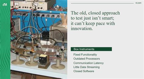 Webinar Build Smarter Test Systems With NI PXI Test And Measurement DigiKey TechForum An