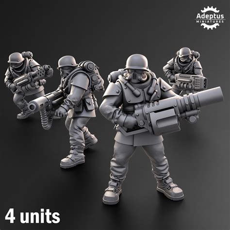 3d File Special Weapons Koelner Regiment Imperial Guard・3d Print