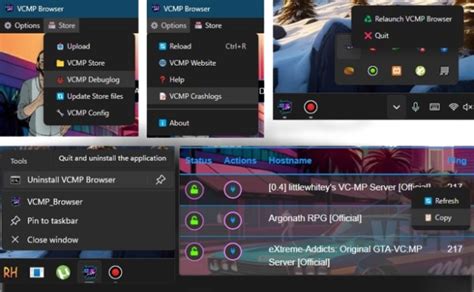 Image 6 Megaminds Vcmp Browser Mod For Grand Theft Auto Vice City