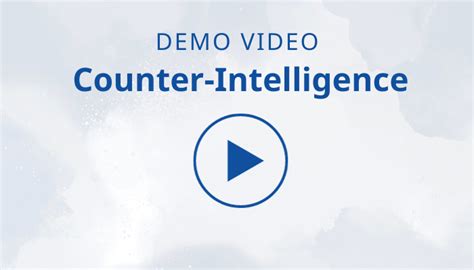 Counter Intelligence Datawalk