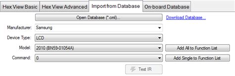 Rti Ir Database Cml File Support Megalist Commandfusion Wiki