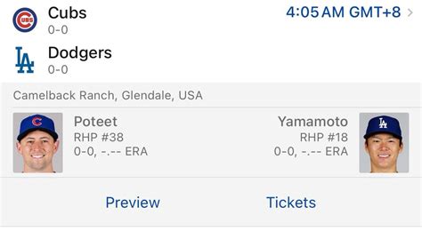 討論 2025221 Mlb 春訓賽程（chc Vs Lad Mlb板 Dcard