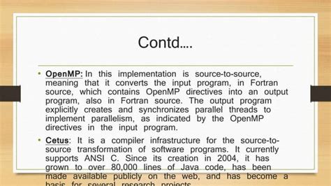 Transpilerssource To Source Compilers Pptx Programming Languages Computing