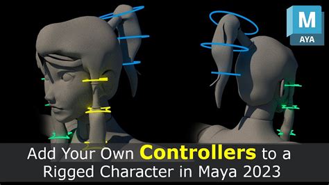 Add Your Own Controllersinfluences To A Rigged Character In Maya 2023 Youtube