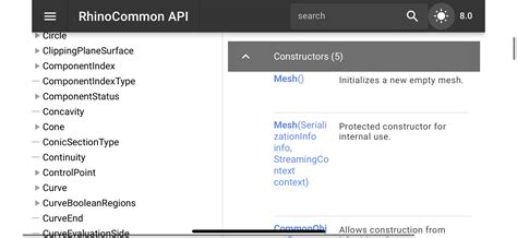Rhinocommon Api Documentation Wishes Critique Page 3 Rhino