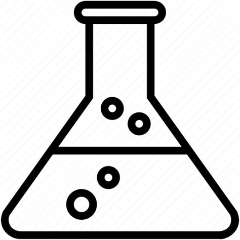 Chemical Conical Flask Elementary Flask Flask Lab Flask Icon Download On Iconfinder