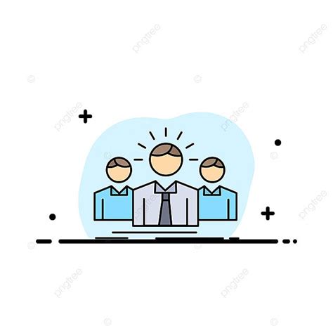 бизнес карьера работник предприниматель лидер квартиру цвет значок Png цветные значки босс