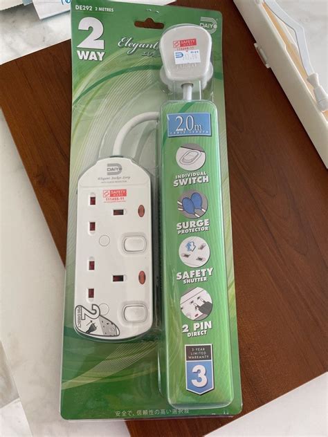 Socket Extension Tv Home Appliances Electrical Adaptors Sockets On Carousell