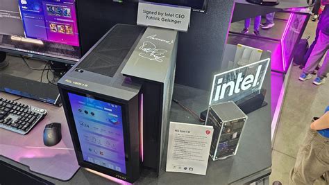 Ai Focused Msi Desktop Has A 1080p Touch Screen Built Into The Front Of Its Chassis Toms Hardware