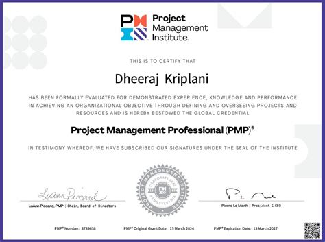 Dheeraj Kriplani On Linkedin Pmpcertified Projectmanagementpro