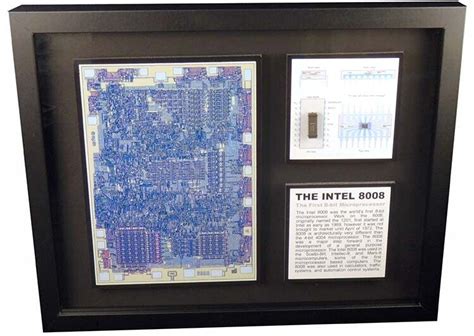 The Intel 8008 The World S First 8 Bit Microprocessor Ebay