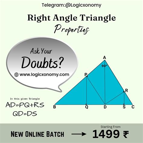 Right Angle Triangle Theorems 50 Powerful Exam Hack Artofit