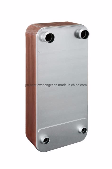 Copper Brazed Plate Heat Exchanger For Chiller China Cold To Worm Water Heat Exchanger And