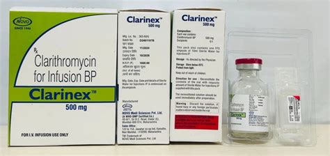 Clarithromycin For Injection 500 Mg Vial At ₹ 1600 Piece Clarimin 500mg Injection In Mumbai