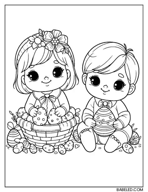 9 Безплатни за Печат Великденско Яйце Картинки за Оцветяване Листове