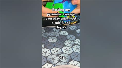 Posting My Pyraminx Average Everyday Until I Get A Sub 10 Day 29 Youtube