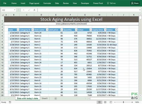 stock ageing analysis reports using excel how to artofit