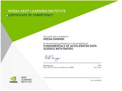 heena mohare on linkedin cuda gpu nvidia rapids deeplearning machinelearning