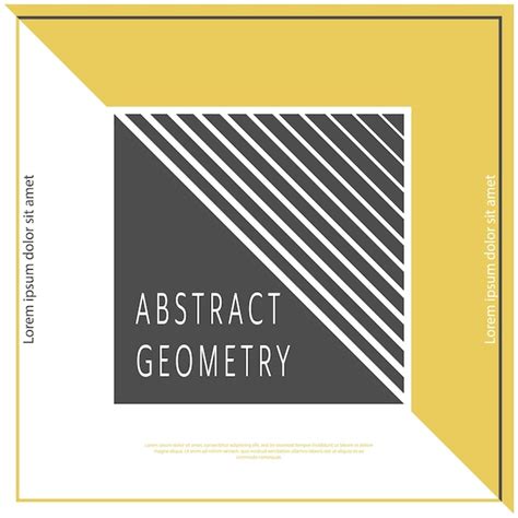 Premium Vector Abstract Geometry Layout Of The Cover Design Brochure
