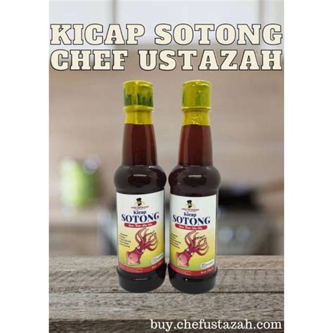 Readystock Kicap Sotong Chef Ustazah 1bottle Shopee Malaysia