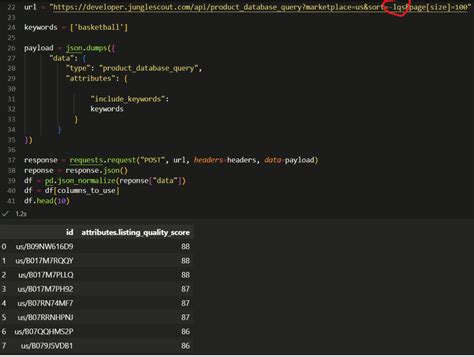 Use Cases For Product Database Endpoint Jungle Scout Help Center