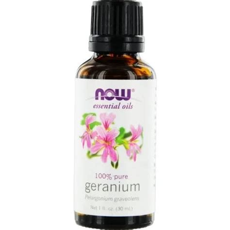 Now Foods Aceites Esenciales De Geranio 1 Fl Oz Envío Gratis