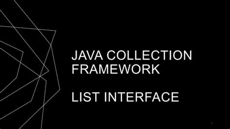 presentation pptx on java oops concepts jcf ppt