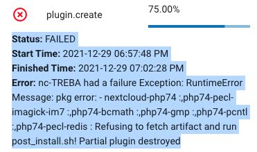 Errors Related To PHP Packages When Installing Plugins Issue 302 Freenas Iocage Ix Plugins