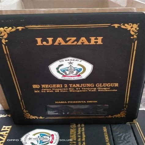 Sampul Rapot Embos Logo Sekolah Warna Isi 20 Lembar Siplah