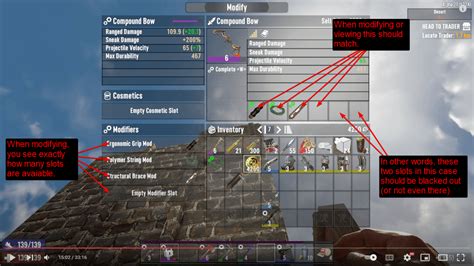 Ui Mod Request Hide Or Distinguish Unusable Gear Mod Slots R 7daystodie