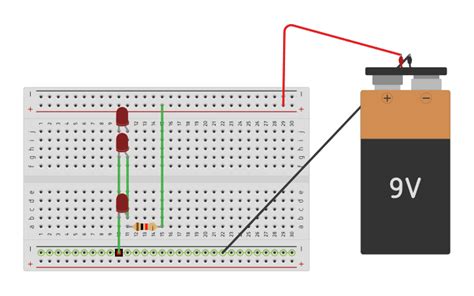 Circuit Design Esther Saraí Mendoza Rodríguez Circuito Simple Tinkercad