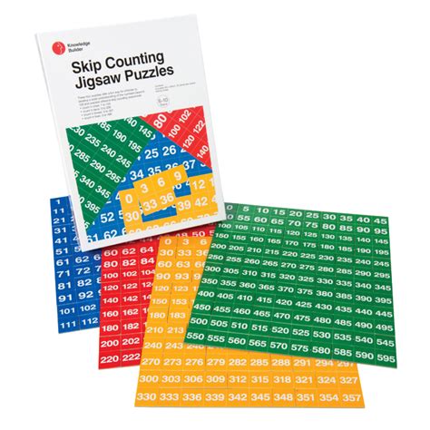 Skip Counting Jigsaw Puzzles Knowledge Builder
