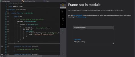 Cant Run Or Debug App On Device Or Emulator But App Gets Installed