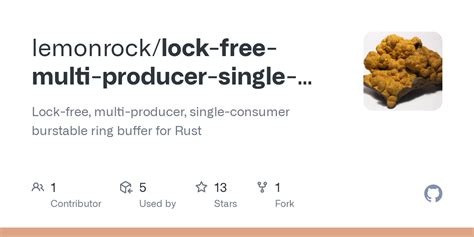 GitHub Lemonrock Lock Free Multi Producer Single Consumer Ring Buffer Lock Free Multi