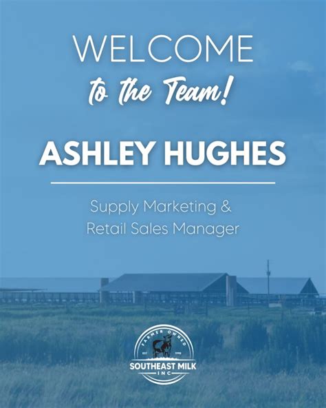 Welcome To The Team Ashley Todd Proffitt