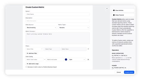‎custom Metrics In Benchmarking Sprinklr Help Center