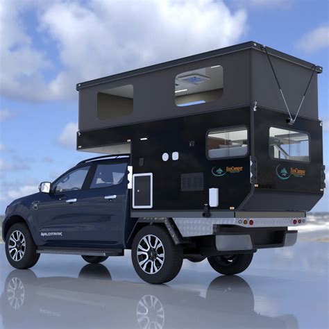 Ecocampor Pop Up Canopy Expedition Box Pickup Shell Tent Truck Camper